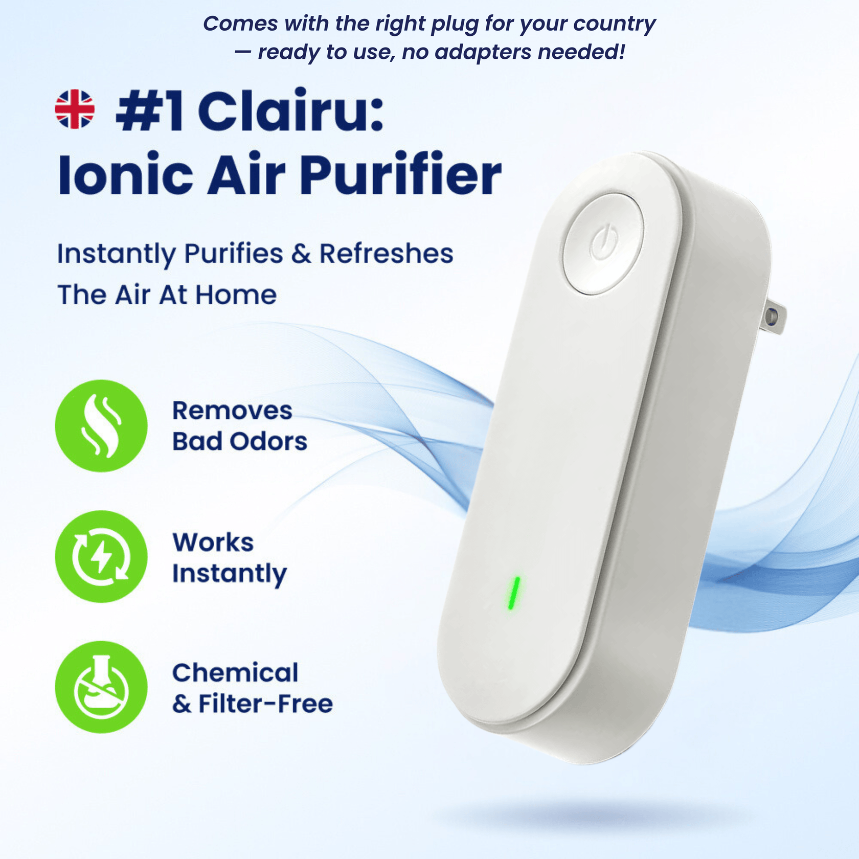 Clairu™ Air Purifier – UVLIZER